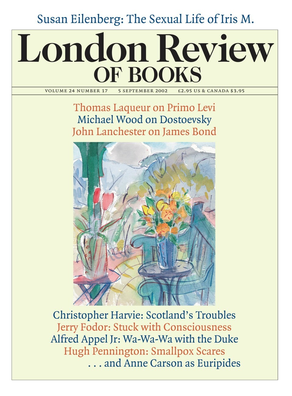 Susan Eilenberg · With A, then B, then C: The Sexual Life of Iris M.