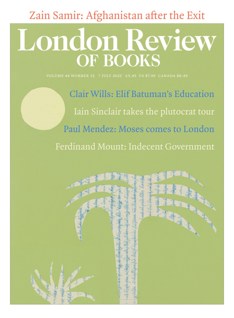 Alice Munro · Story: ‘Queenie’ · LRB 30 July 1998