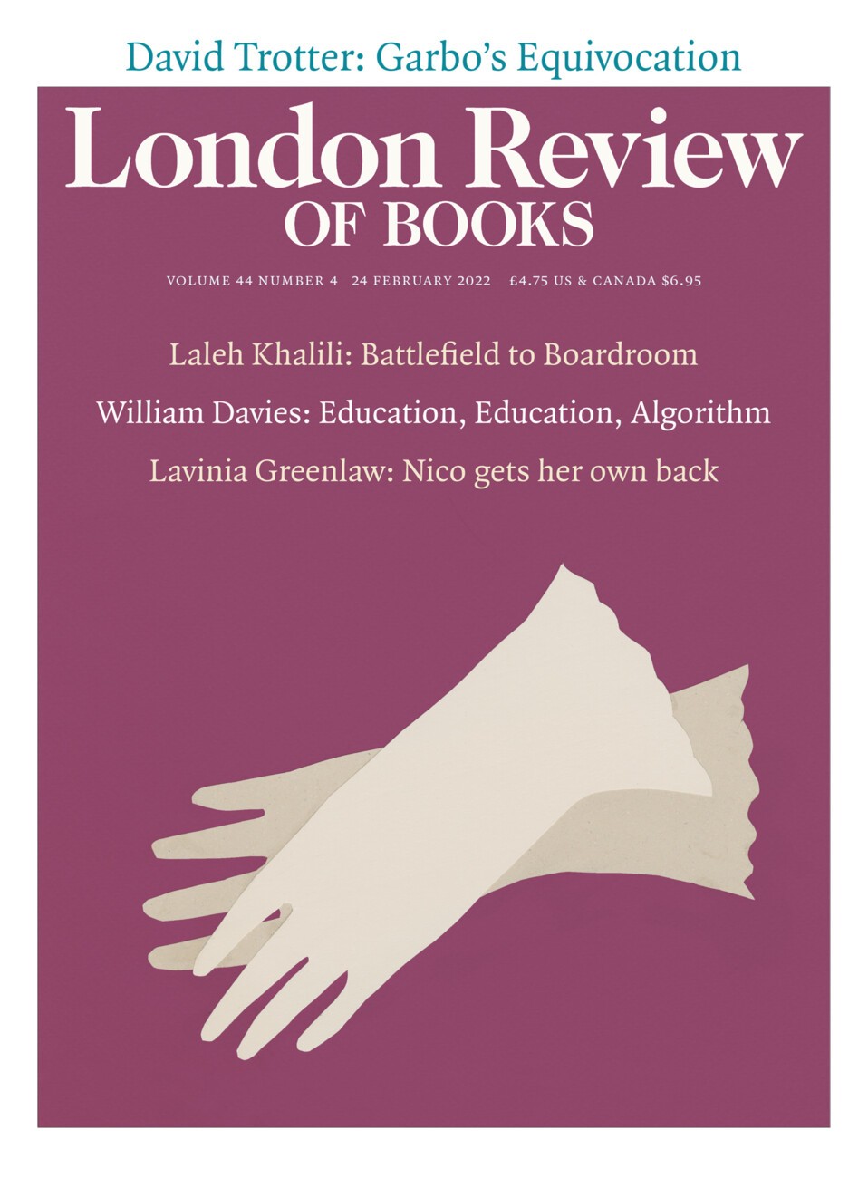 Archive · Volume 44, 2022 · LRB