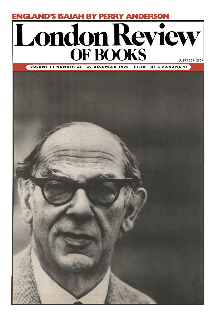 Perry Anderson · England’s Isaiah