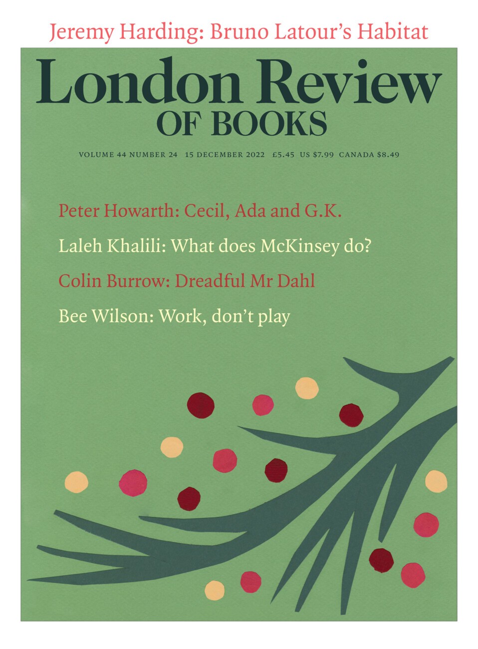 Colin Burrow · The Comeuppance Button: Dreadful Mr Dahl