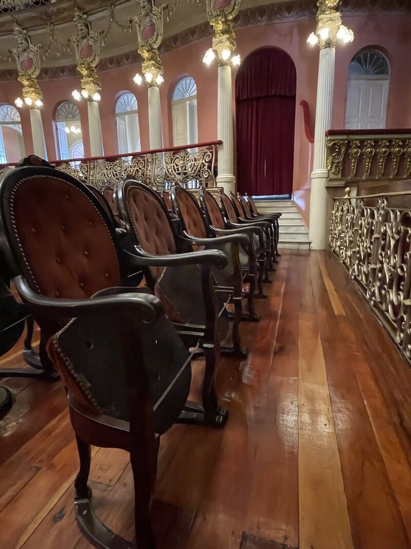 Harriet Rix | At the Teatro Amazonas