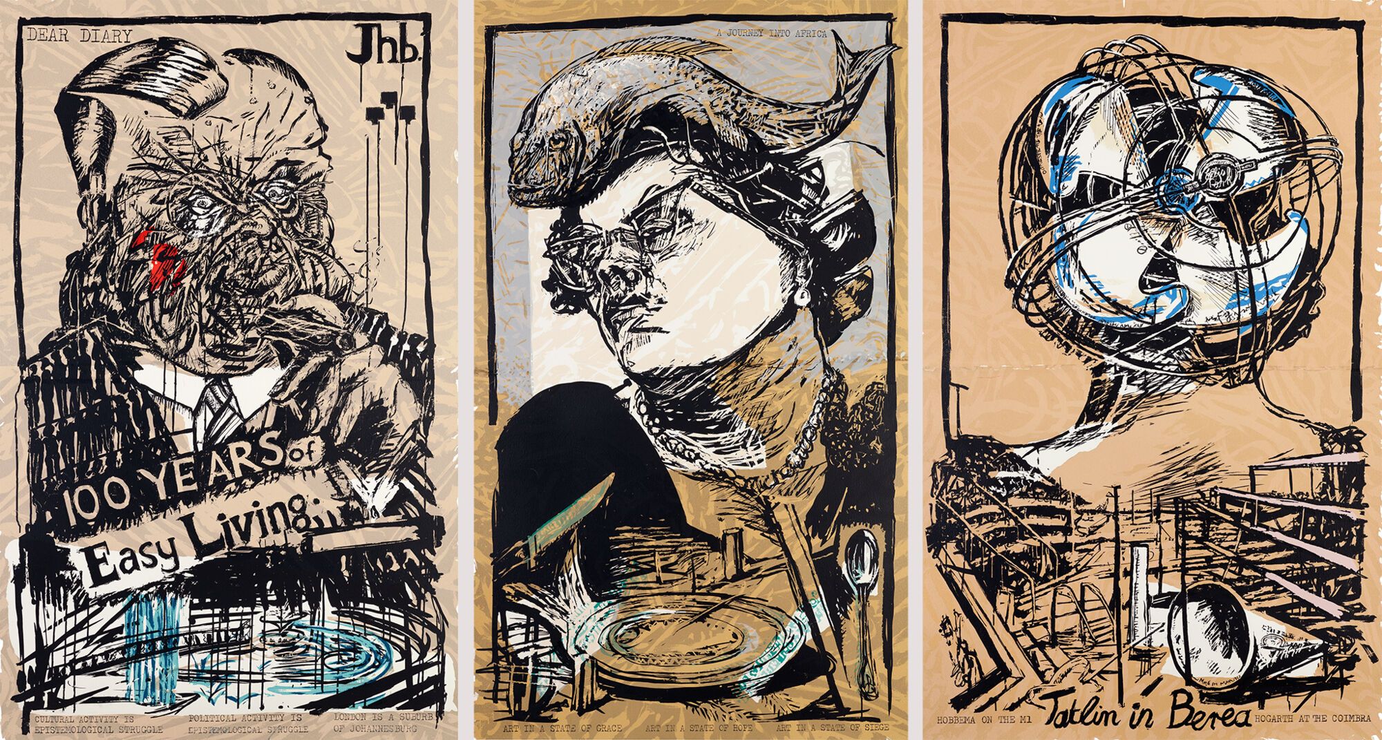 Hal Foster · Pinstriped Tycoon: Siege Art