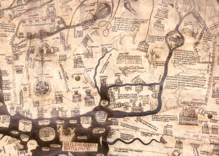 Mary Wellesley · In Hereford: The Mappa Mundi