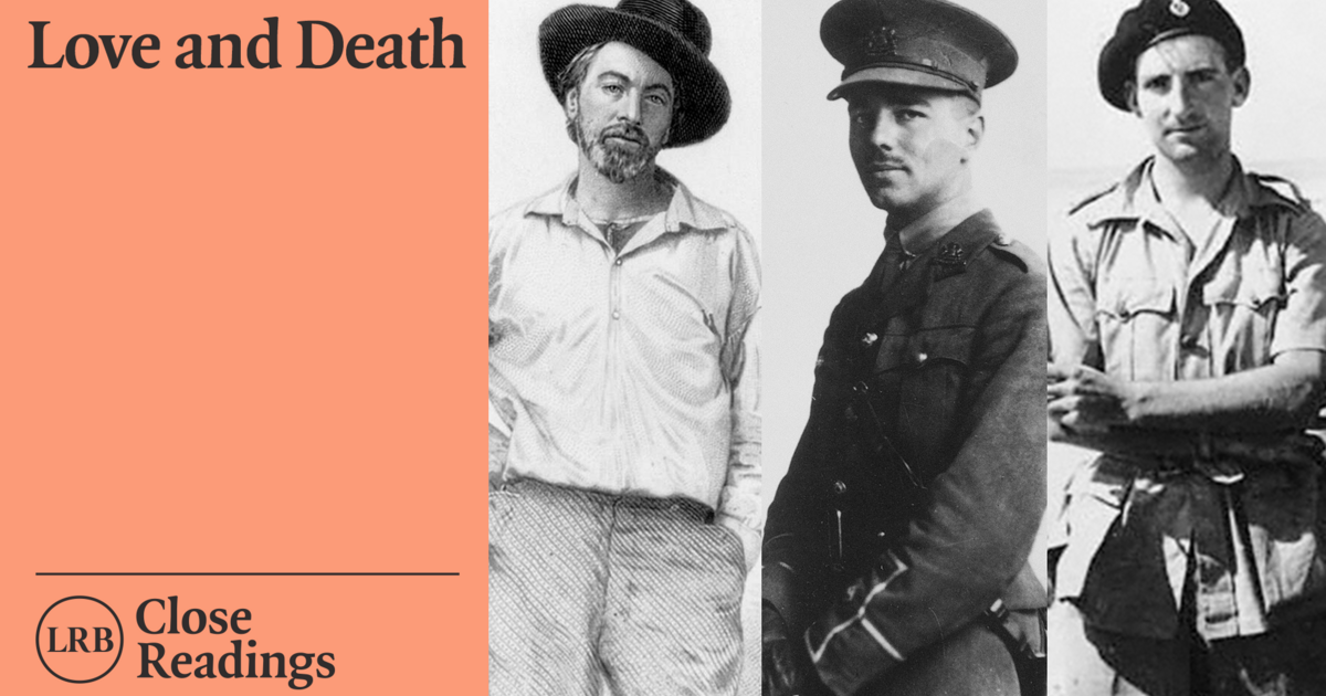 Podcast: Mark Ford and Seamus Perry · Love And Death: War Elegies by Whitman, Owen, Douglas and more