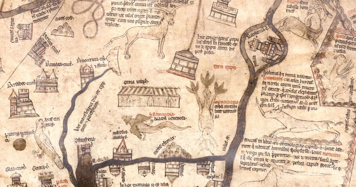 Mary Wellesley · In Hereford: The Mappa Mundi