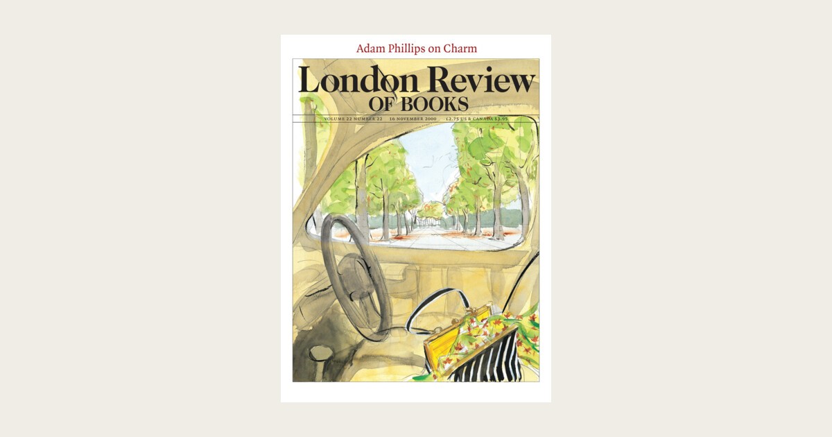 Daniel Soar · The Dark Horse Intimacy: Helen Simpson · LRB 16 November 2000