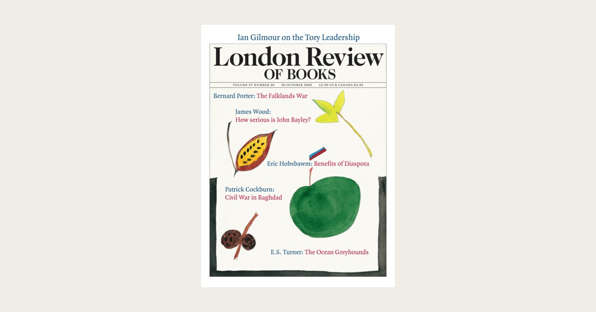 Colin Burrow · No Way Out: John McGahern